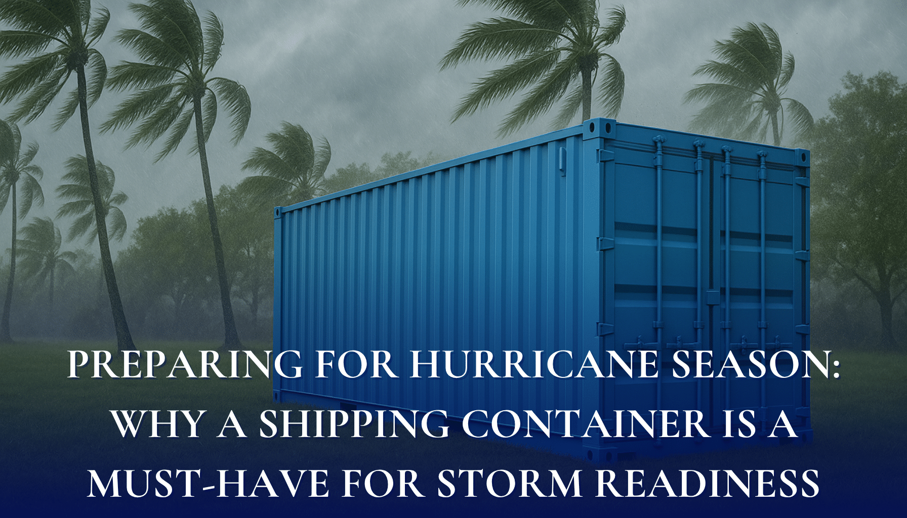 Hurricane Season Storage Containers - Storm Readiness Guide